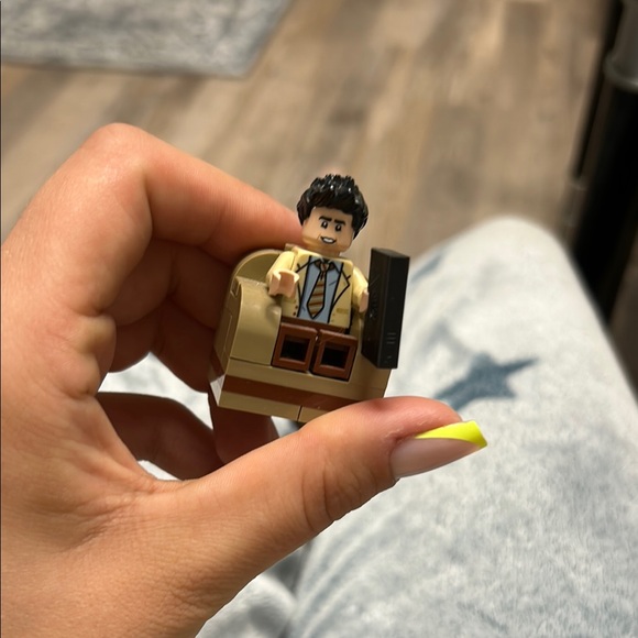 Lego | Toys | Ross From Friends Lego Mini Figure With Tan And Brown ...
